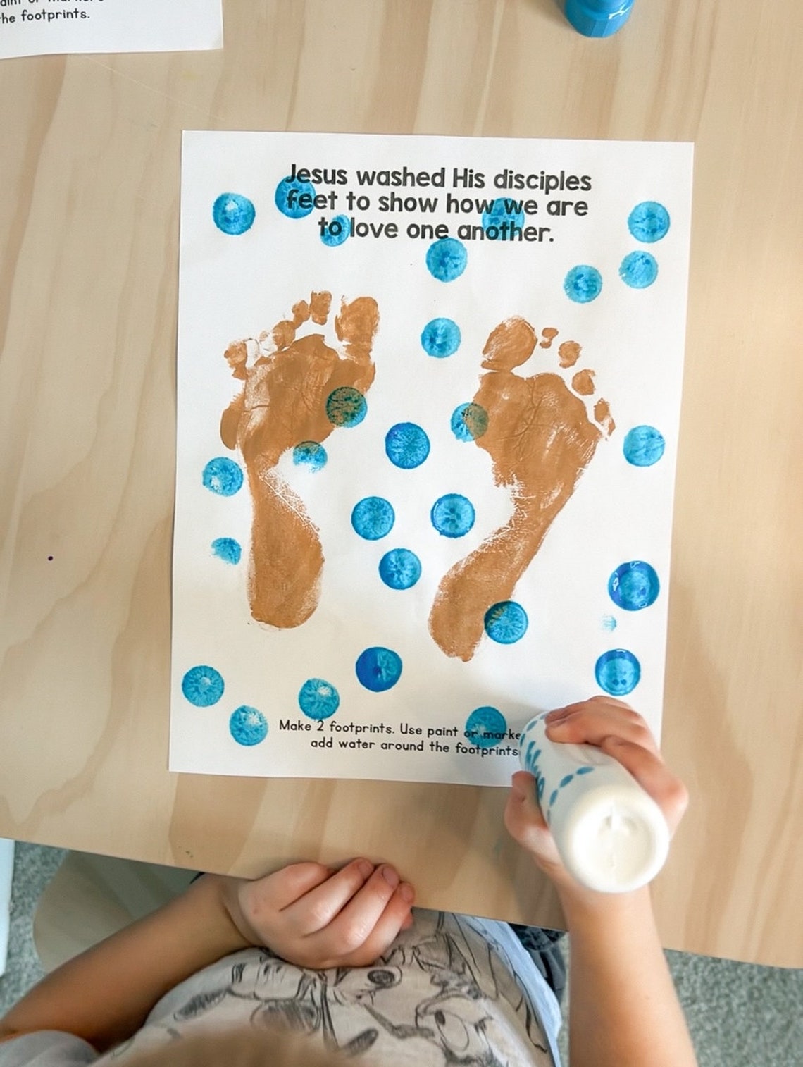 The Easter Story Handprint Keepsake Book for Kids 16 Pages - Etsy