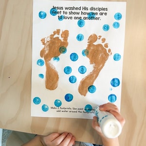 The Easter Story Handprint Keepsake Book for Kids (16 Pages!) - Etsy