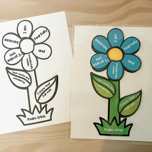 Fearfully and Wonderfully Made Memory Verse Activity Psalm 139:14 ...