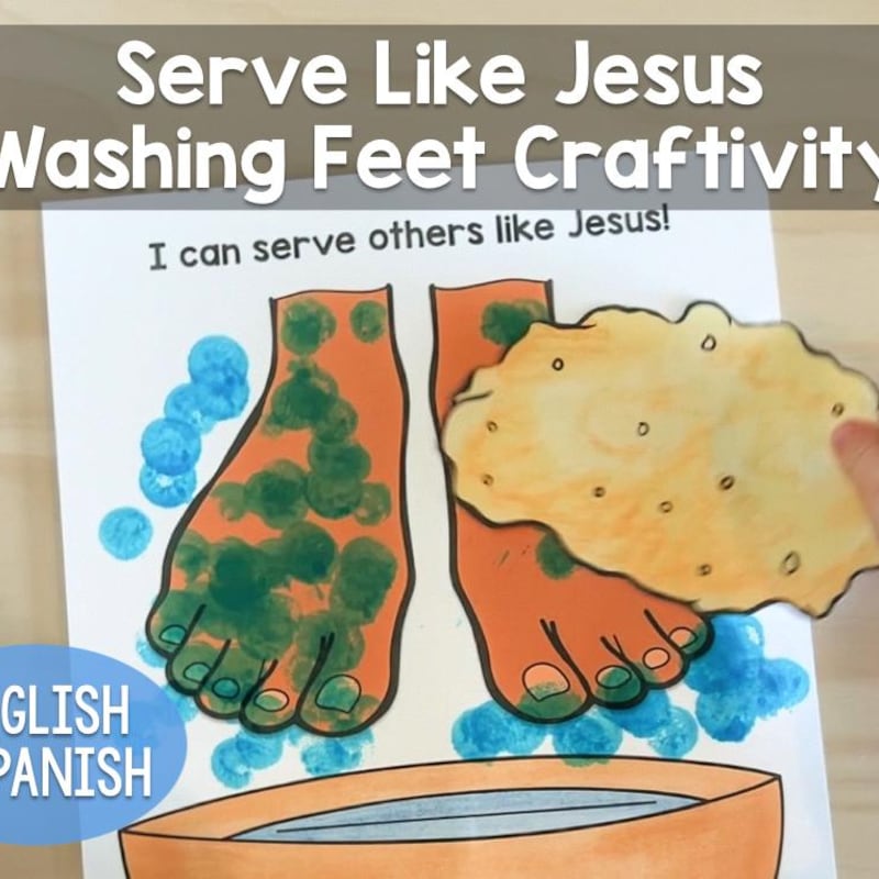 Jesus Dot Marker Crafts - Etsy