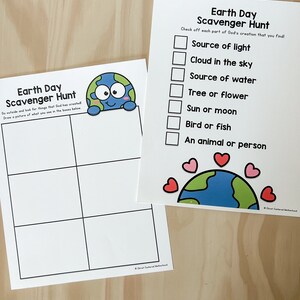 Earth Day Faith-based Activities Digital Download Perfect for Families ...