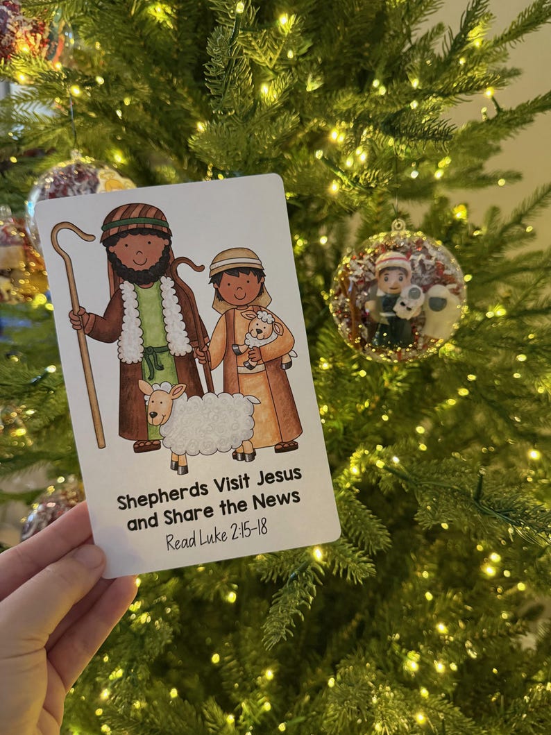 10 Day Interactive Advent Ornament Activity for Christmas - Guide ...