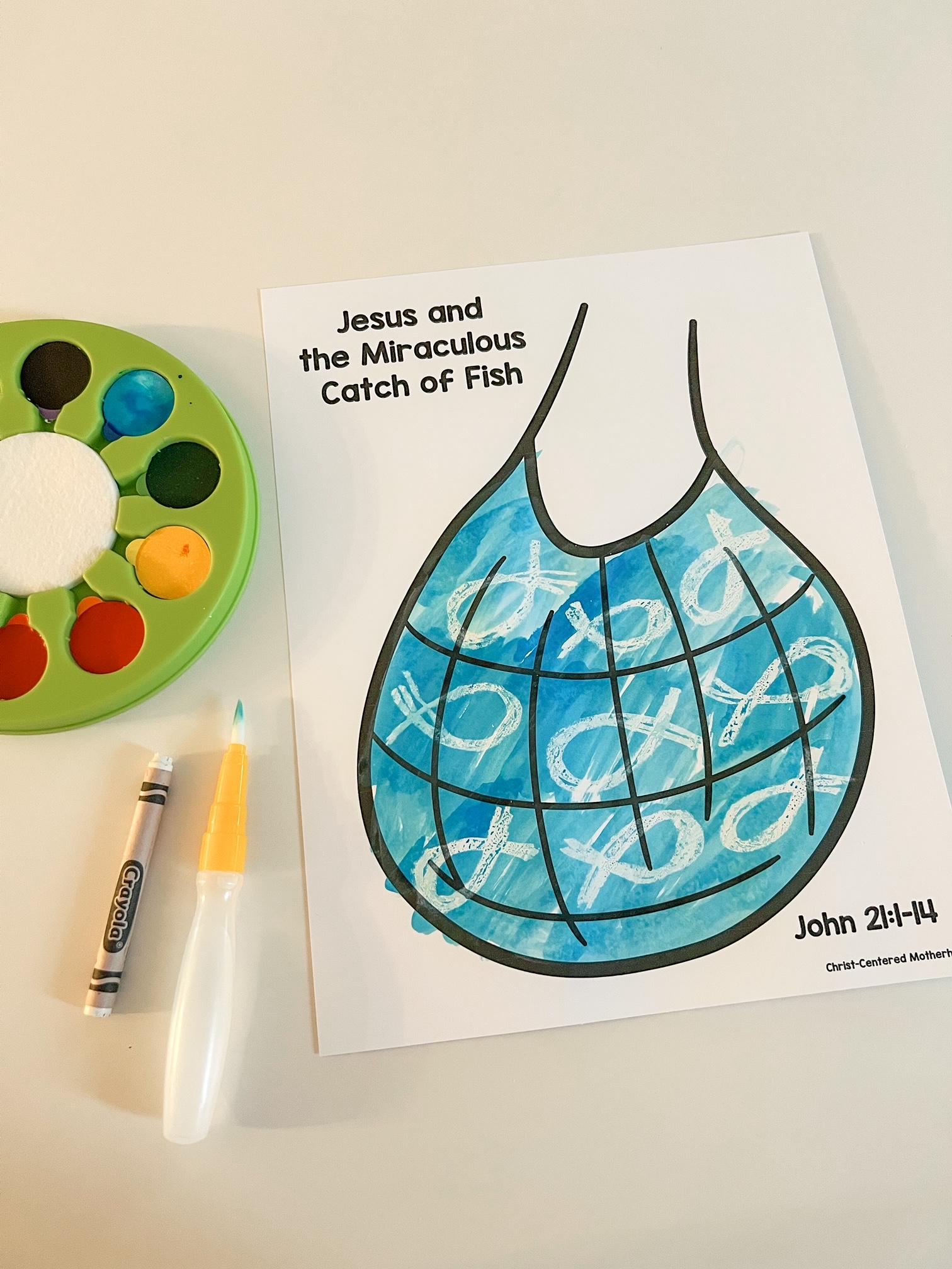 Miraculous Catch Of Fish Craft