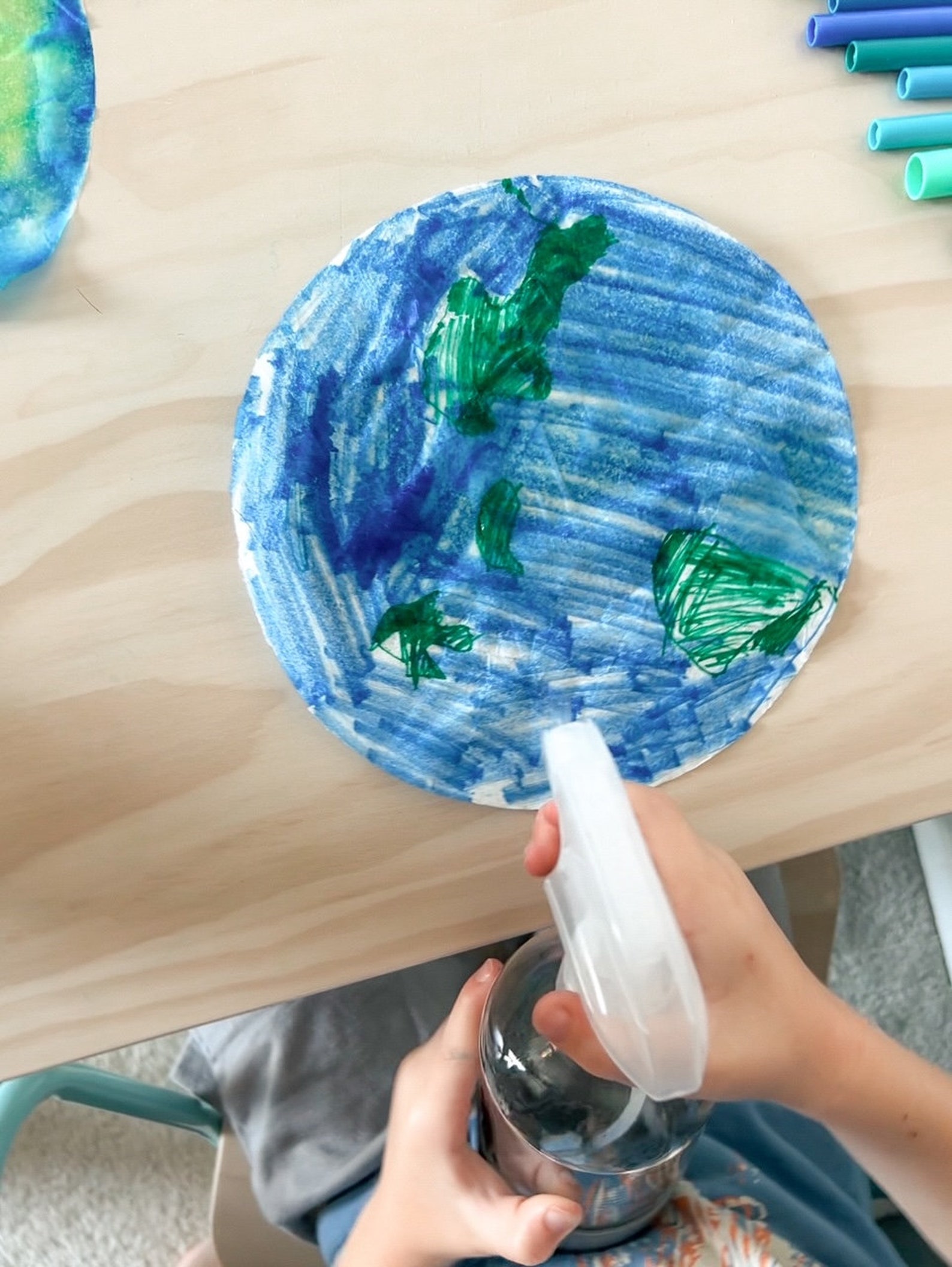 Faith-based Coffee Filter Earth Day Craft for Families & Sunday School ...