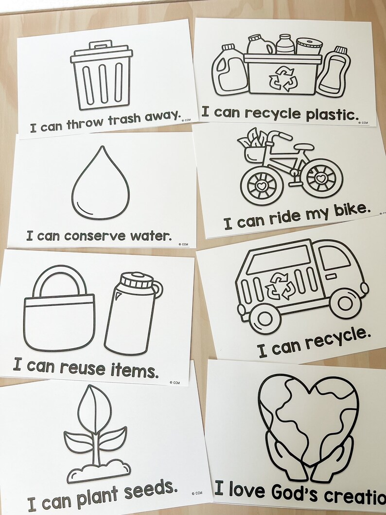 Faith-based Earth Day Booklet & Cut and Paste Activity for Church and ...