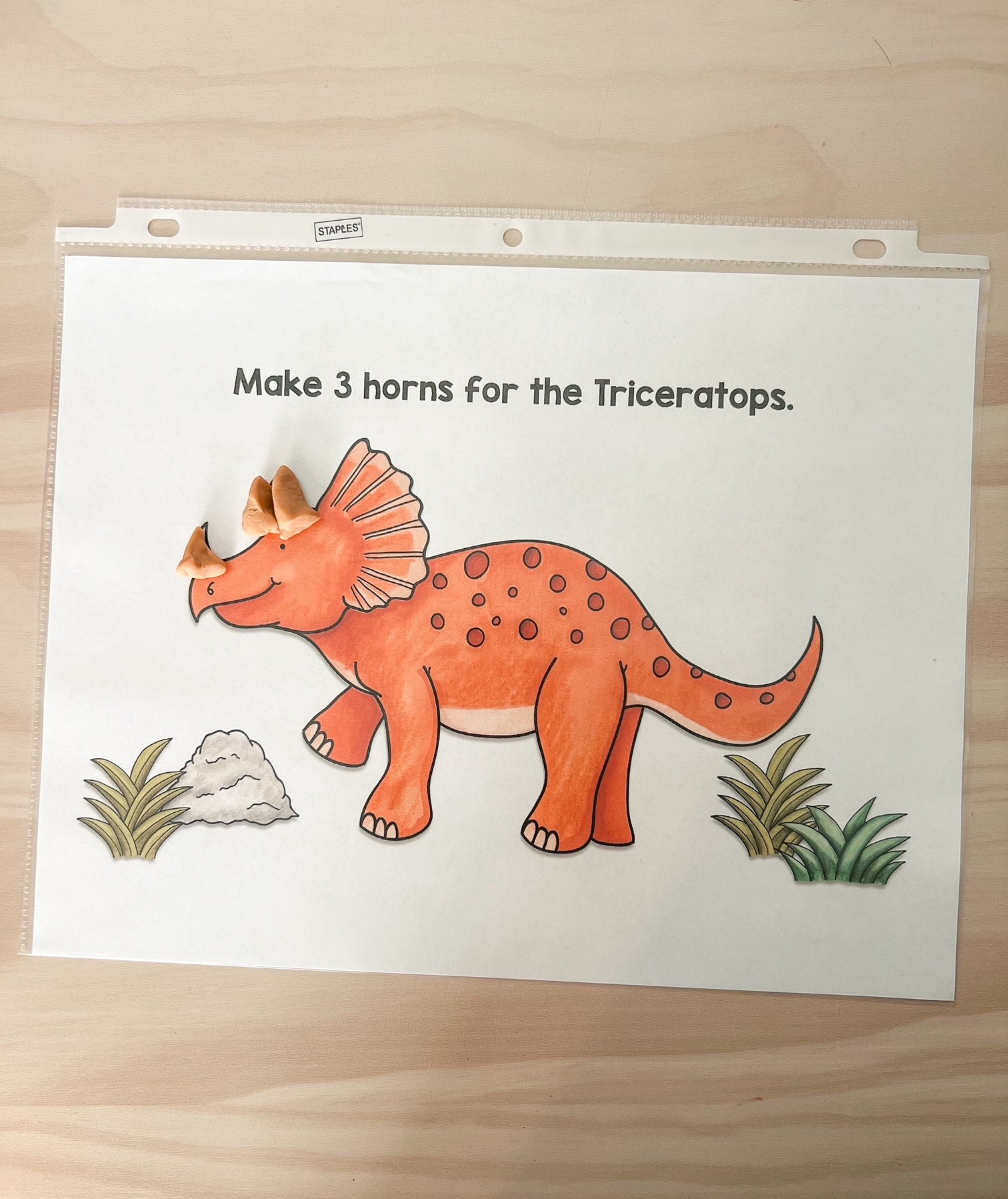 Dinosaur Interactive Playdough Mats Digital Download - Etsy