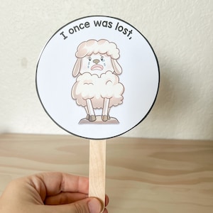 Parable of the Lost Sheep Jesus Good Shepherd Digital Download Sunday ...