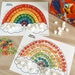 Rainbow Fruit Loop and Marshmallow Snack Mat Activity Perfect for St ...
