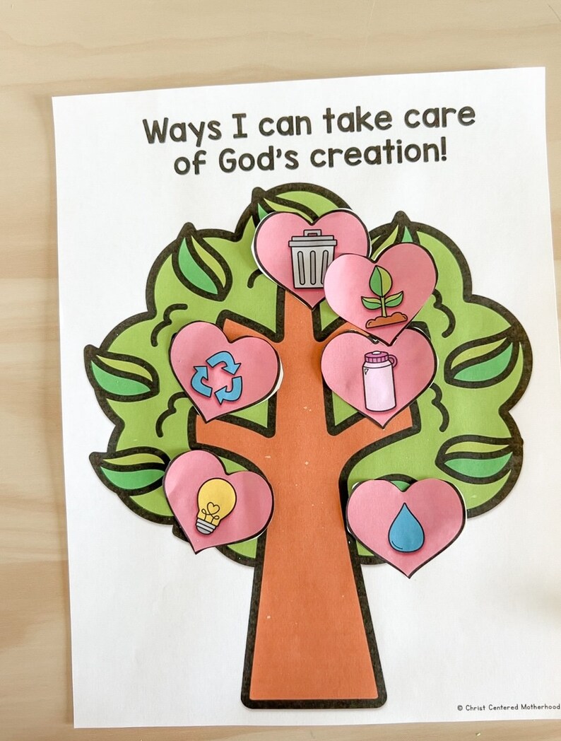 Earth Day Faith-based Activities Digital Download Perfect for Families ...