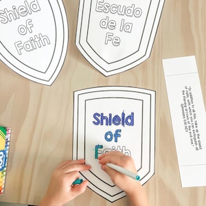 Armor of God Shield of Faith Craft and Activity Digital Download for ...