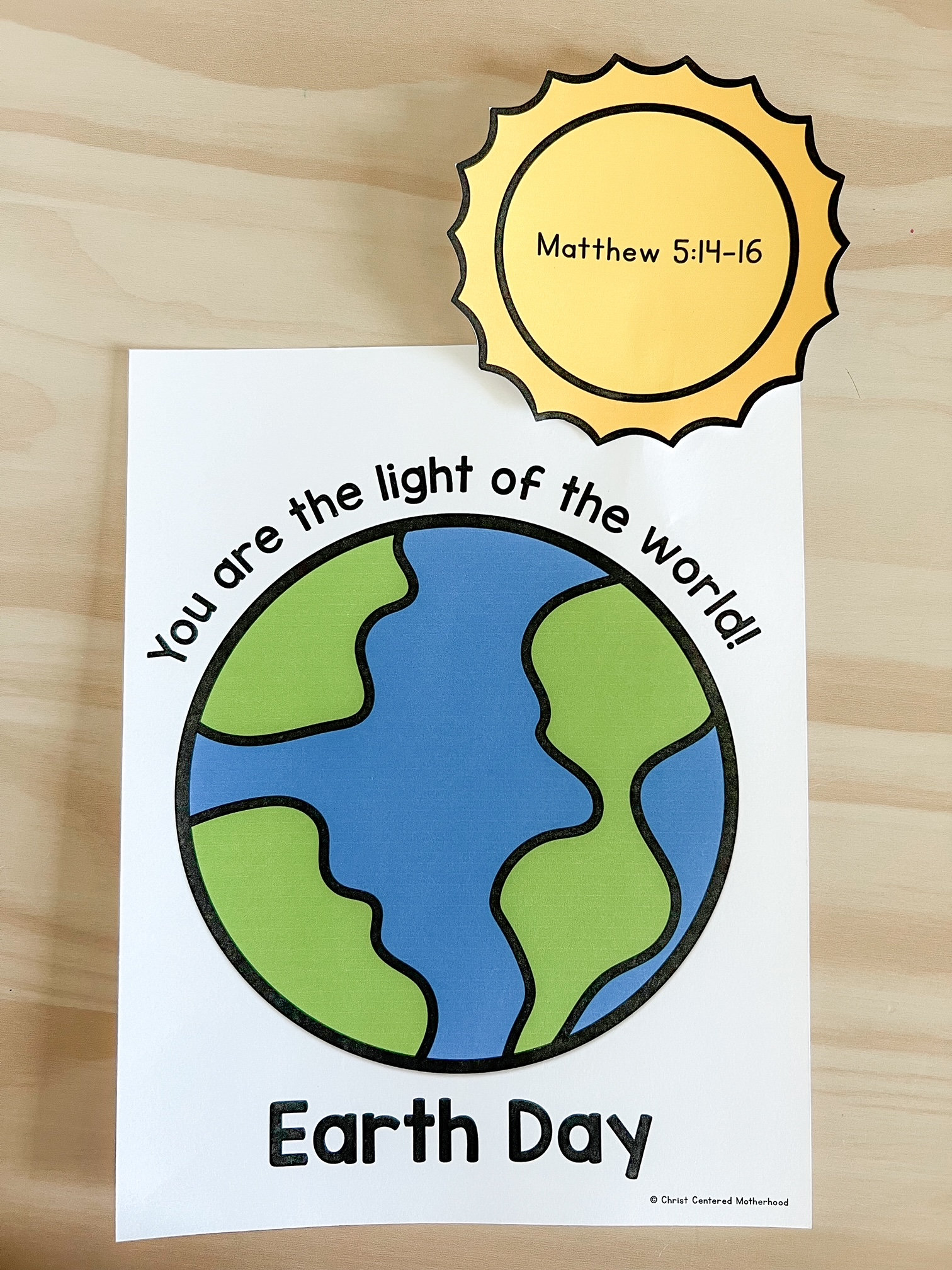 Earth Day Faith-based Activities Digital Download Perfect for Families ...
