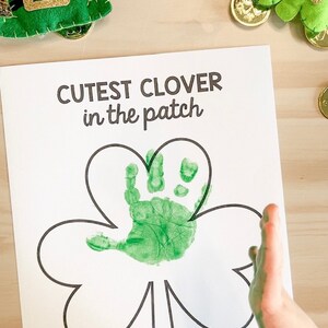 Saint Patrick's Day Faith-based and Generic Handprint Craft Activity or ...
