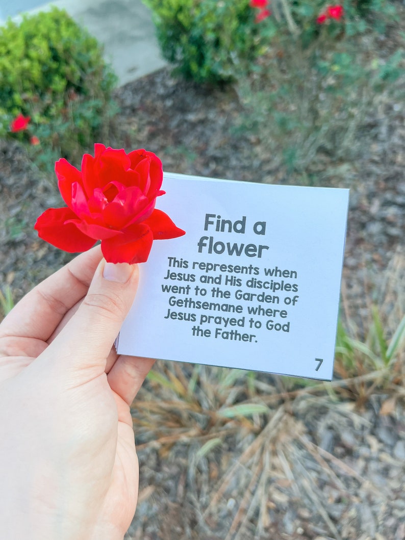 Easter Holy Week Scavenger Hunt for Kids Great for Sunday - Etsy