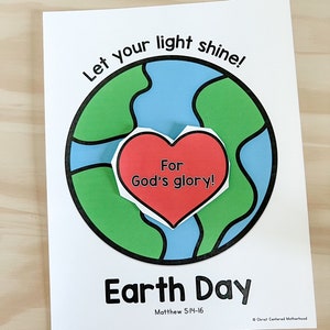 Earth Day Faith-based Activities Digital Download Perfect for Families ...