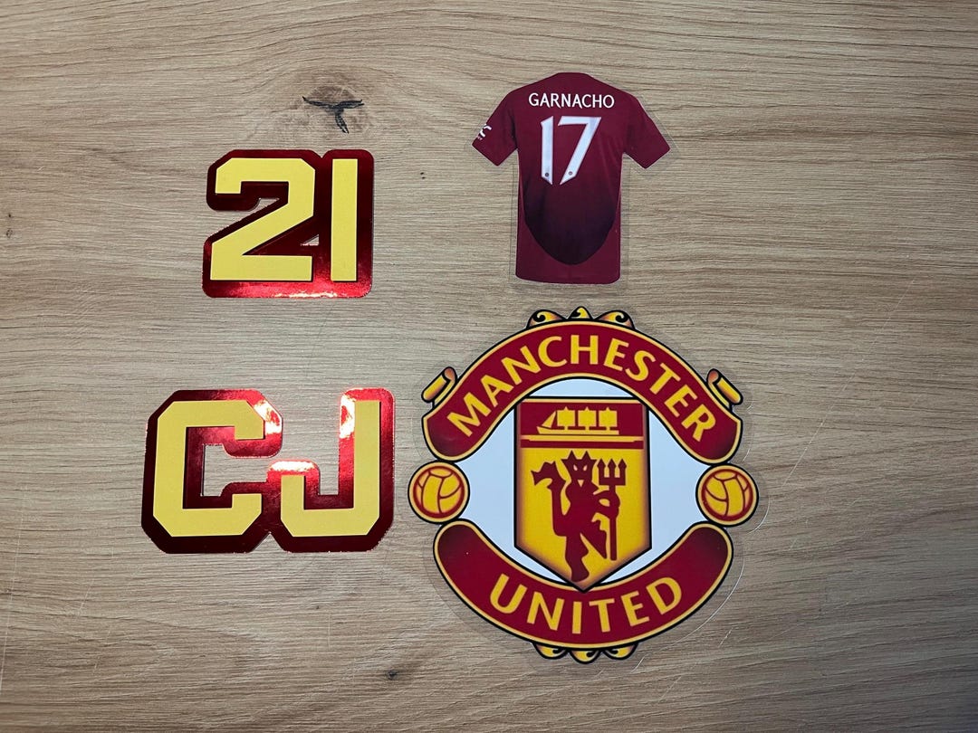 Manchester United Themed Cake Topper, - Etsy