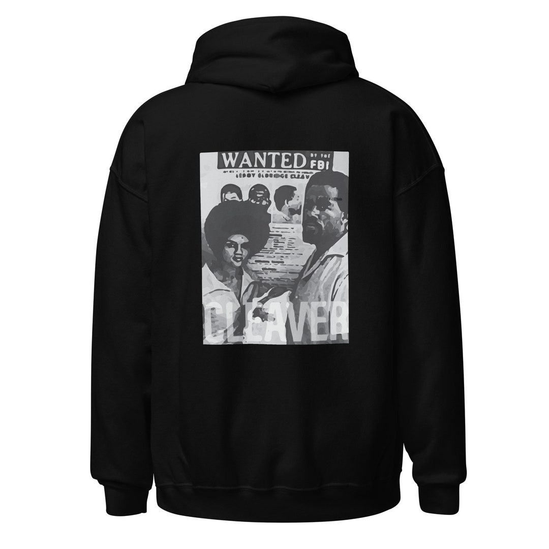 Kathleen & Eldridge Cleaver Wanted Poster Hoodie, Activism Unisex - Etsy