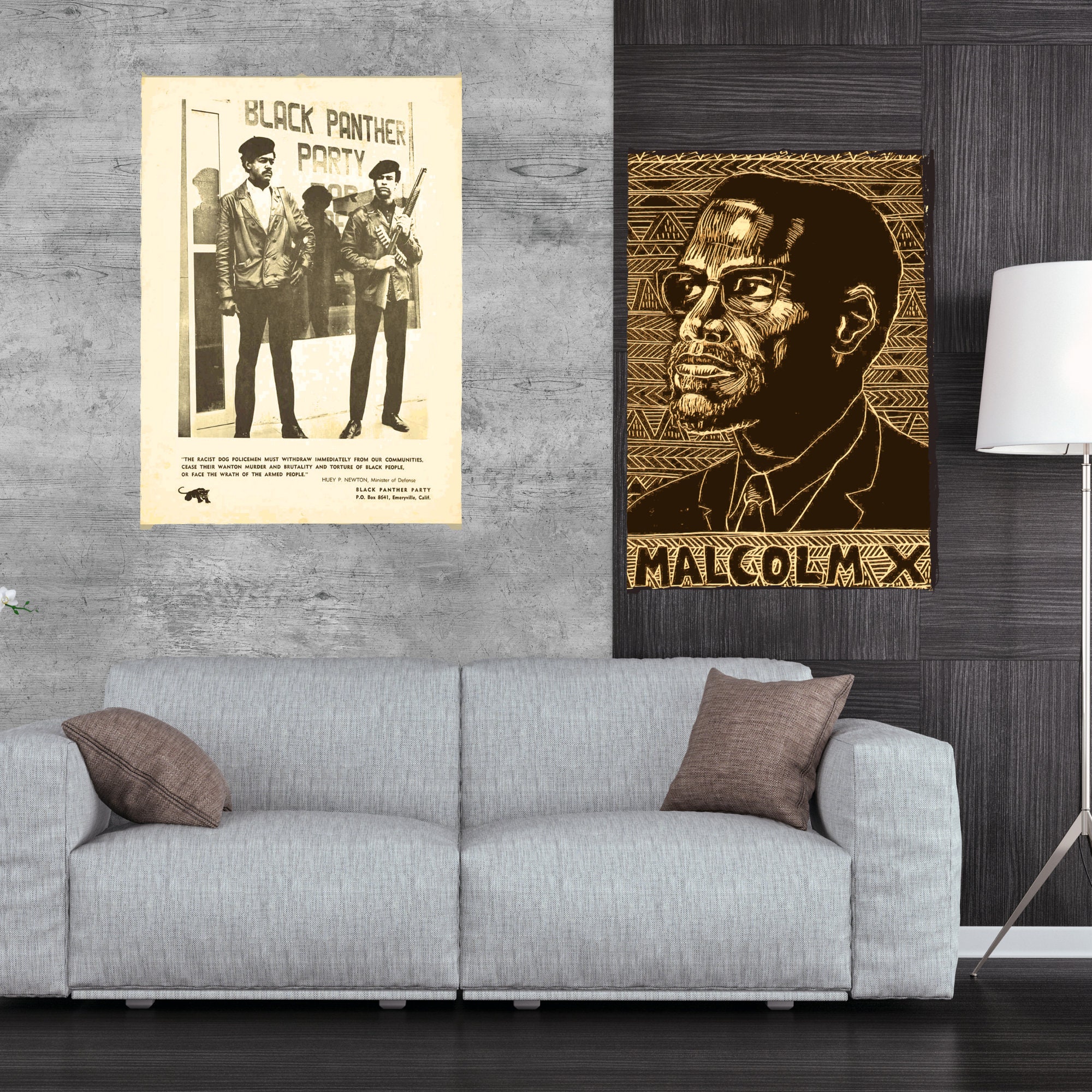 DIGITAL Download Malcolm X Print - Inspiring Black History Art Print ...