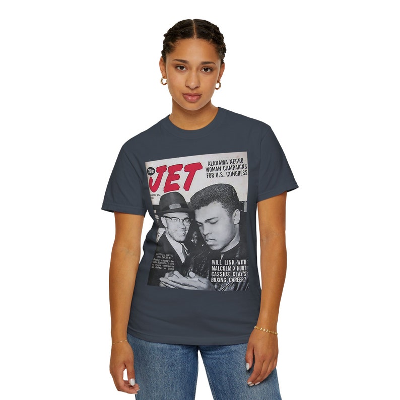 Malcolm X & Muhammad Ali Jet Magazine Cover T-shirt | Civil Rights - Etsy