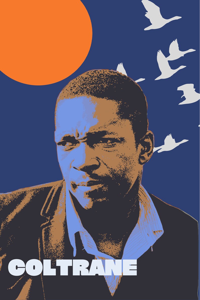 John Coltrane Digital Download Print - Remastered Jazz Artwork - Etsy