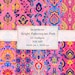 20 Bright Patterns on Pink Seamless Digital Paper, JPEG, 12" X 12 ...