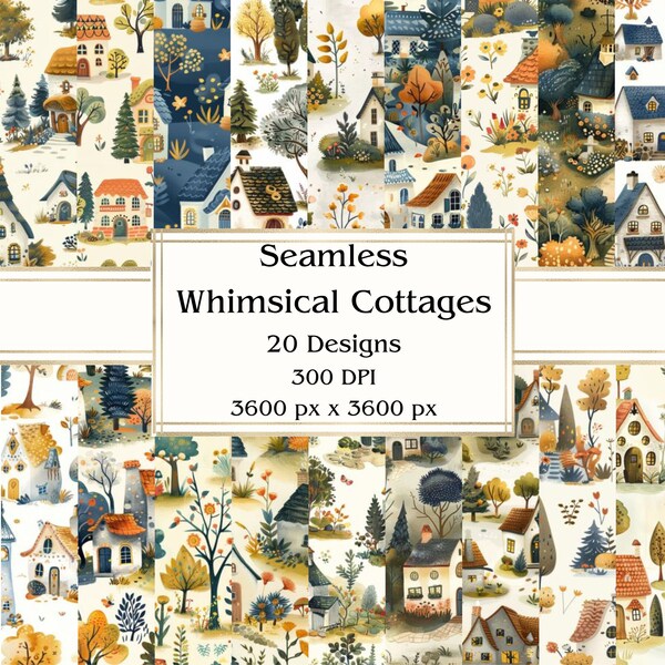 Whimsical Cottage - Etsy