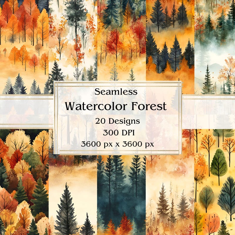 Tree Scrapbook Paper - Etsy