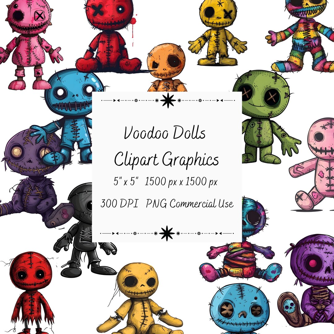 35 PNG Voodoo Dolls Clip Art, Dolls Clipart, Halloween Clip Art ...