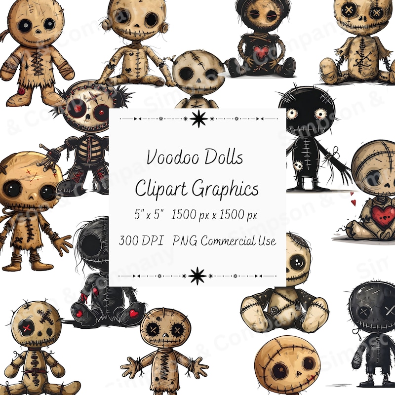 Voodoo Doll Svg - Etsy