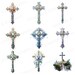 35 PNG Watercolor Fantasy Crosses Clipart, Magical Clipart, Instant ...