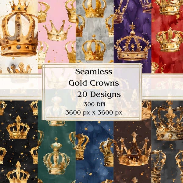 Gold Crown Paper - Etsy