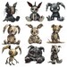 35 PNG Horror Stuffed Animals Clip Art, Dolls Clipart, Halloween Clip ...