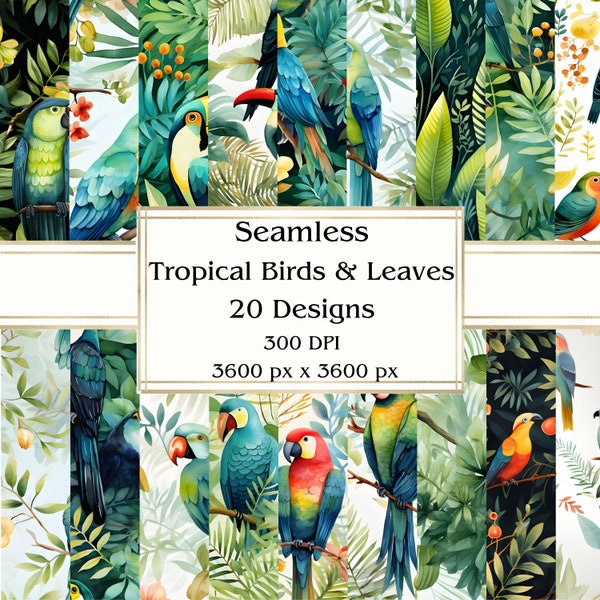 Tropical Scrapbook - Etsy