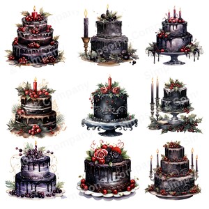 35 PNG Dark Gothic Cakes Clipart, Gothic Clipart, Cakes Clipart ...