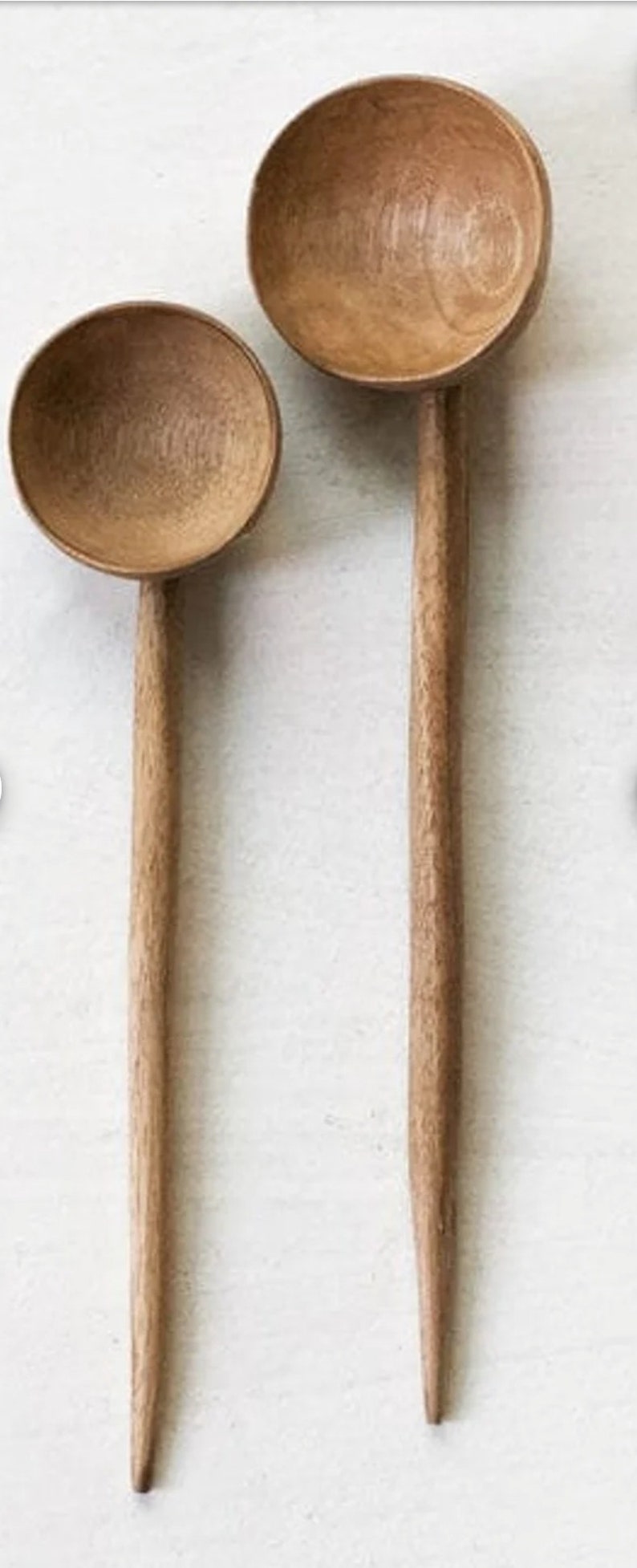 Set of 3 , Hand Carved Wooden Spoon Handmade Wood Spoons, Traditional ...