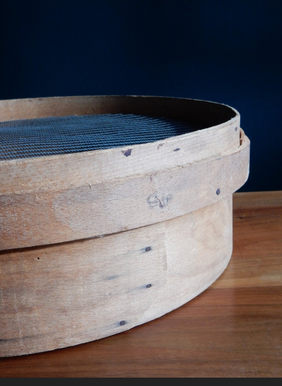 Moroccan Wooden Sieve Traditional Handmade. A Moroccan Wooden Sieve ...