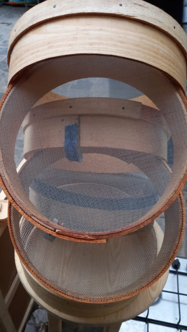 Moroccan Wooden Sieve Traditional Handmade. A Moroccan Wooden Sieve ...