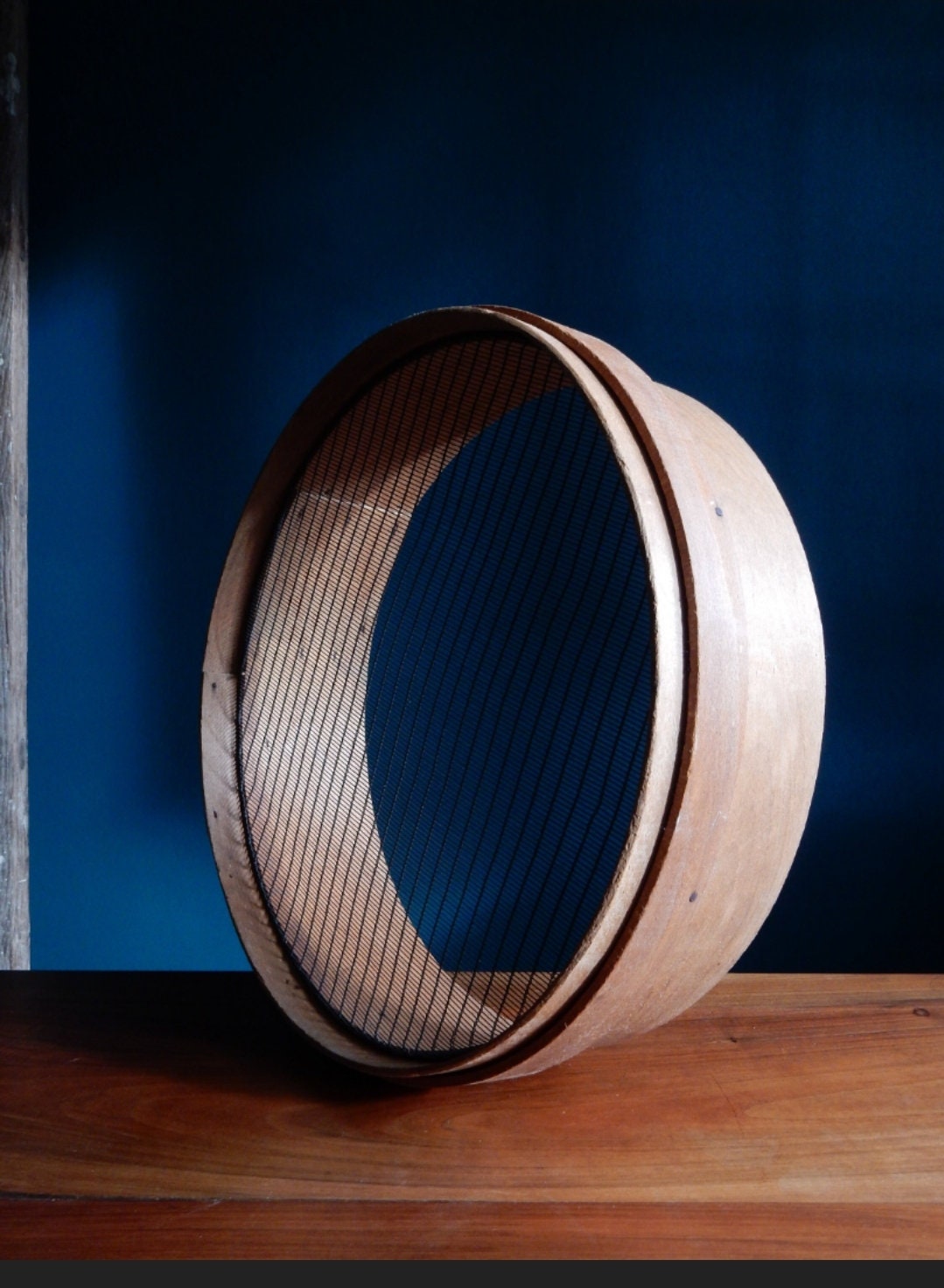Moroccan Wooden Sieve Traditional Handmade. A Moroccan Wooden Sieve ...
