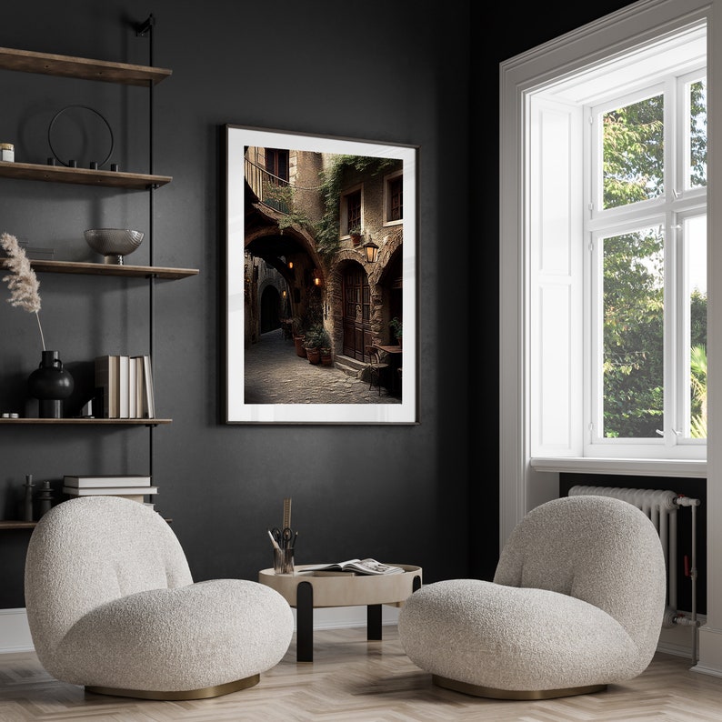 Moody Rustic Artwork for Modern Homes: Elevate Your Interior - Etsy