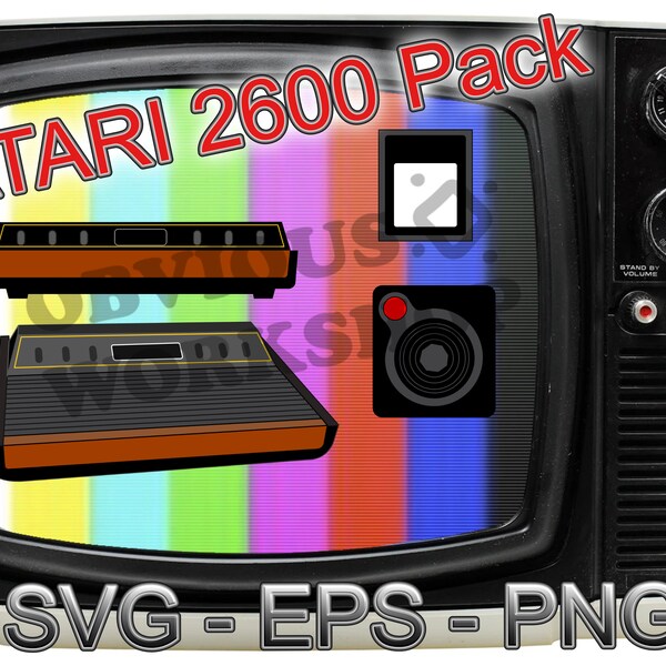 Atari Svg - Etsy
