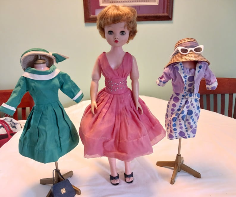 Vintage Dolls - 60s Topper Vintage Candy Doll With Clothes Mannequins ...
