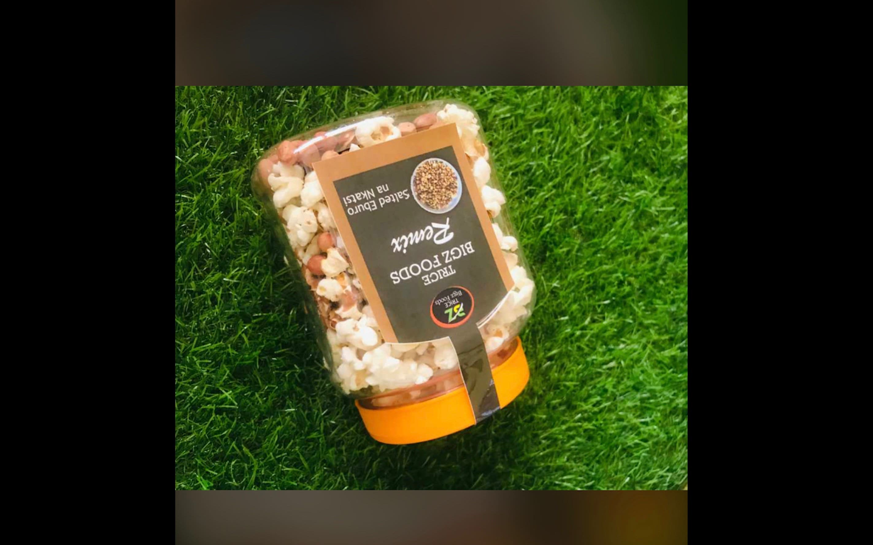 Roasted Corn & Peanut Mix / Abro Ne Nkatie/ Toasted Corn and Groundnut ...