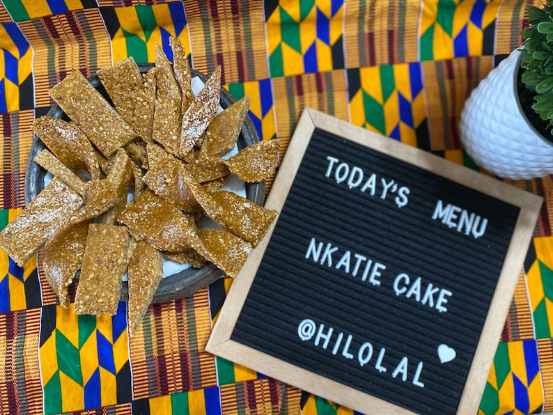 Peanut Brittle/ Nkati Cake/ Nkate Cake/ Nougat/ West Africa - Etsy