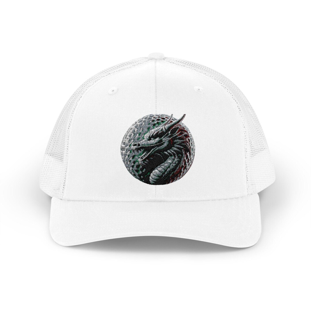 Golf Ball Dragon Trucker - Etsy