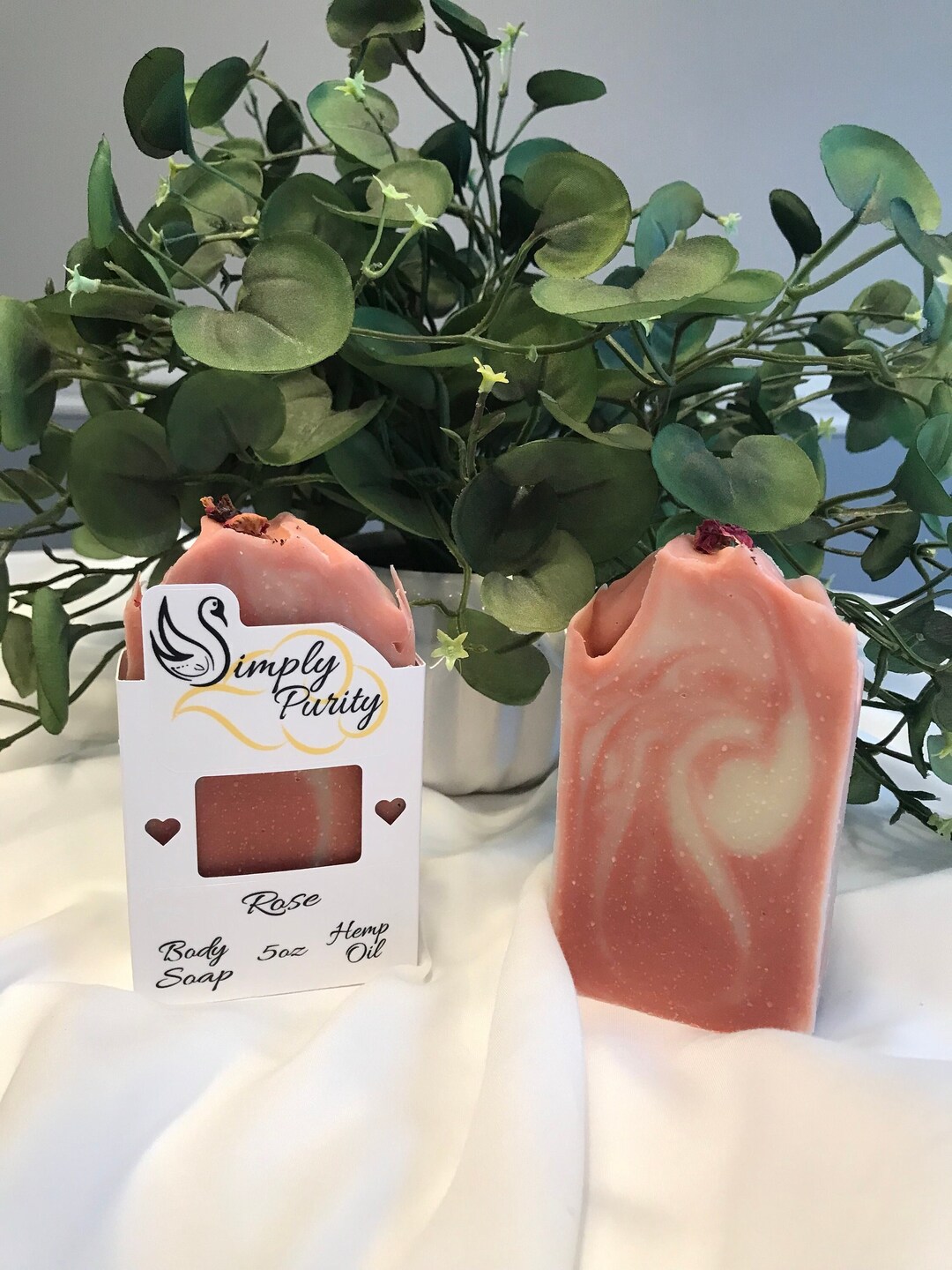 Cold Process Rose Body Soap With Hemp Oil - Etsy