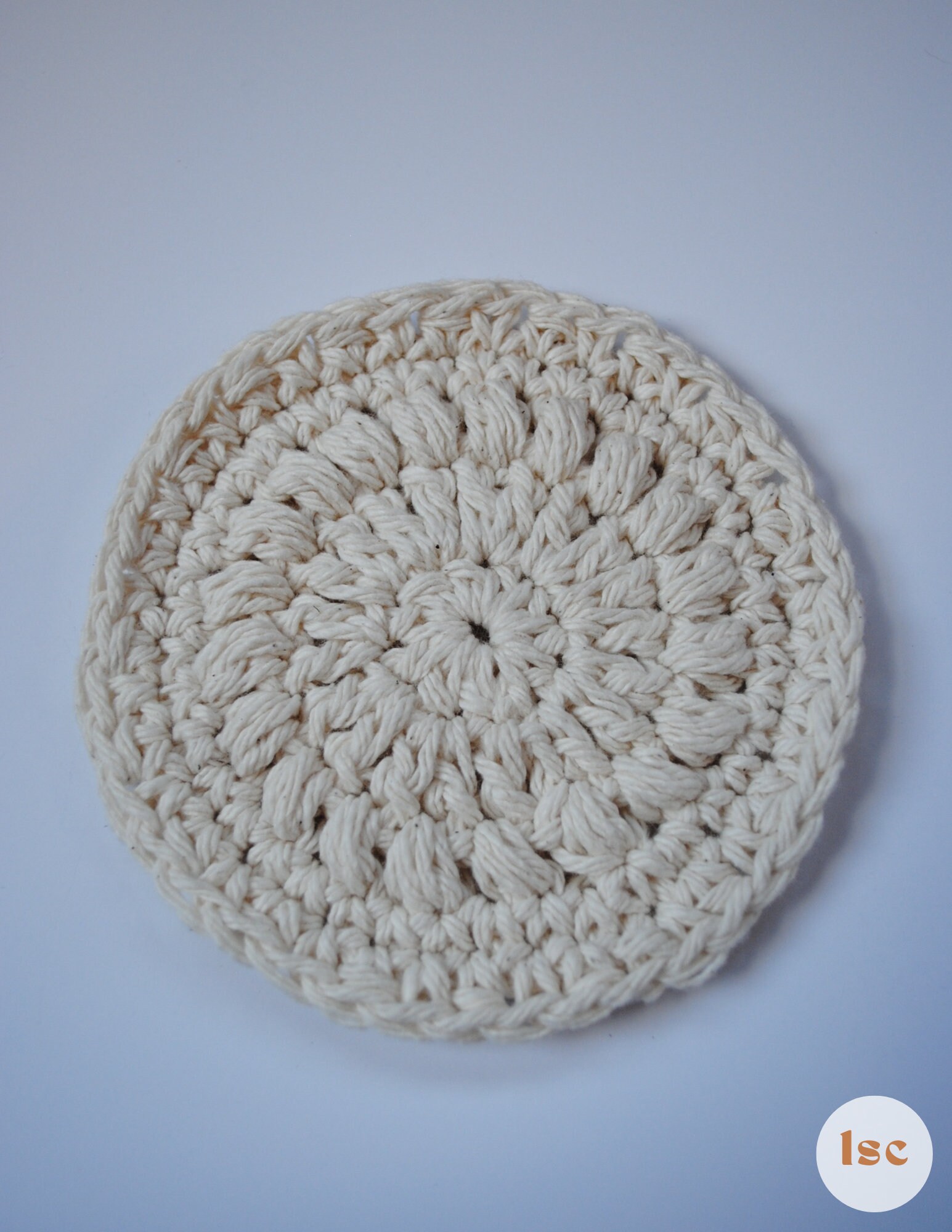 Cotton Boho Coasters // Set of 4 // Ready to Ship // Handmade Crochet ...