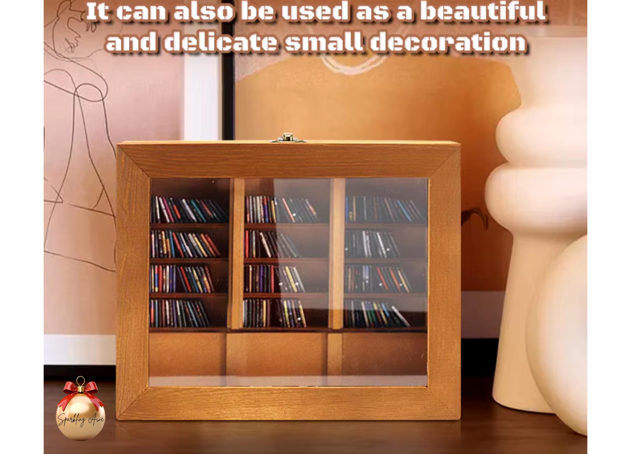 Anxiety Bookshelf With 200 or 400 Books, Unique Book Lover Gift, Stress ...