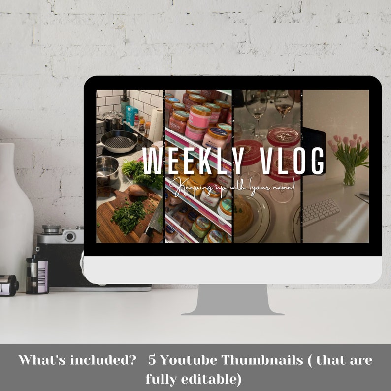 Youtube Thumbnail Bundle Templates, Youtube Channel Branding Kit ...