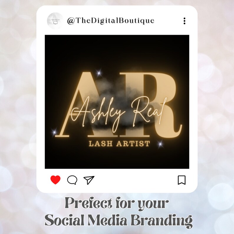 Lash Tech Logo Template, DIY Beauty Logo, Lash Extensions Business ...