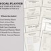 2024 Goal Planner Template, 2024 Goal Tracker, That Girl Printable ...