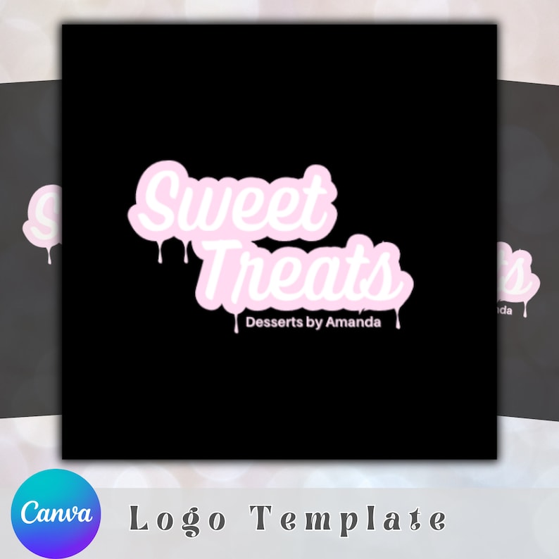 Sweet Treats Logo Template, Chef Logo, Business Logo Design, Logo ...